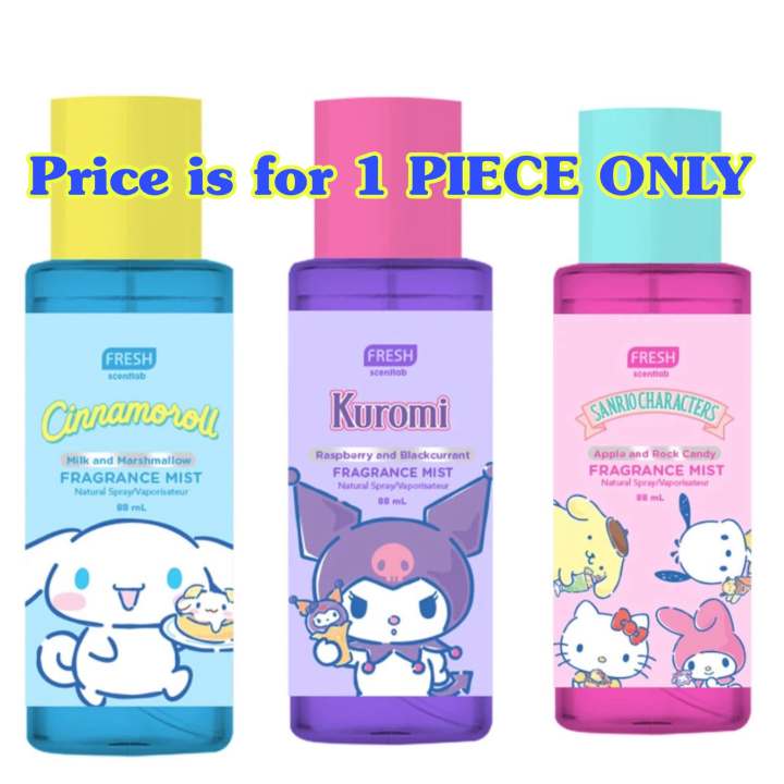 FRESH SCENTLAB Fragrance Mist 88ml (Sanrio Characters) * SOLD ...