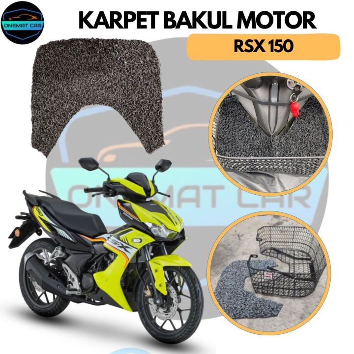 KARPET BAKUL MOTOR BESI MODEL RSX 150 SIAP POTONG | Lazada