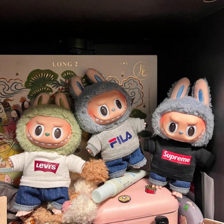 พร้อมส่งจากไทย!!! ชุด Labubu มาการอง ชุดเสื้อผ้าตุ๊กตา Collection ผม ...