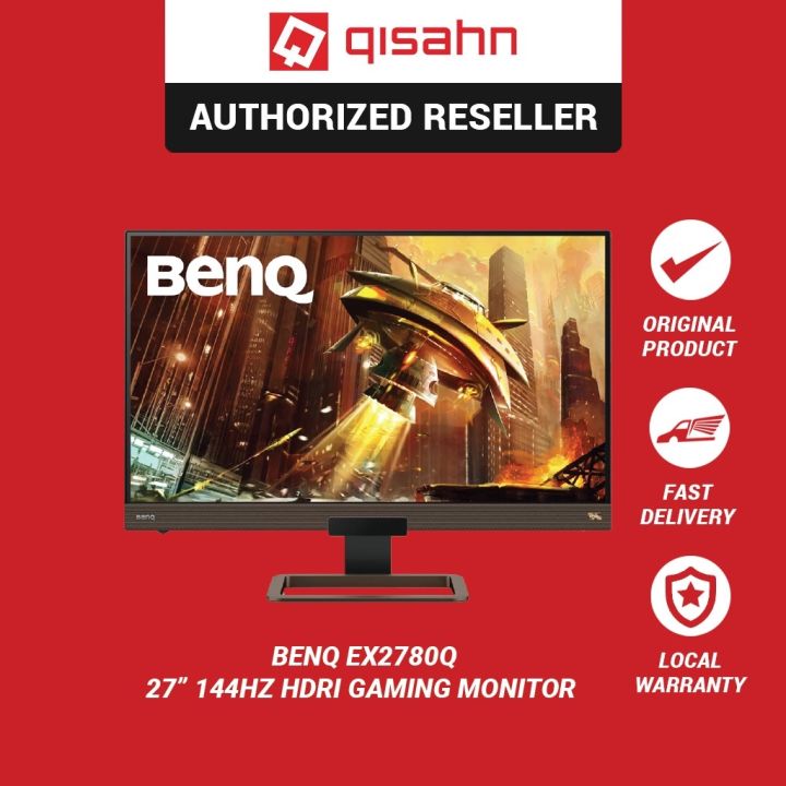 BenQ 27" 144Hz Gaming Monitor with FreeSync, HDRi Technology (EX2780Q ...