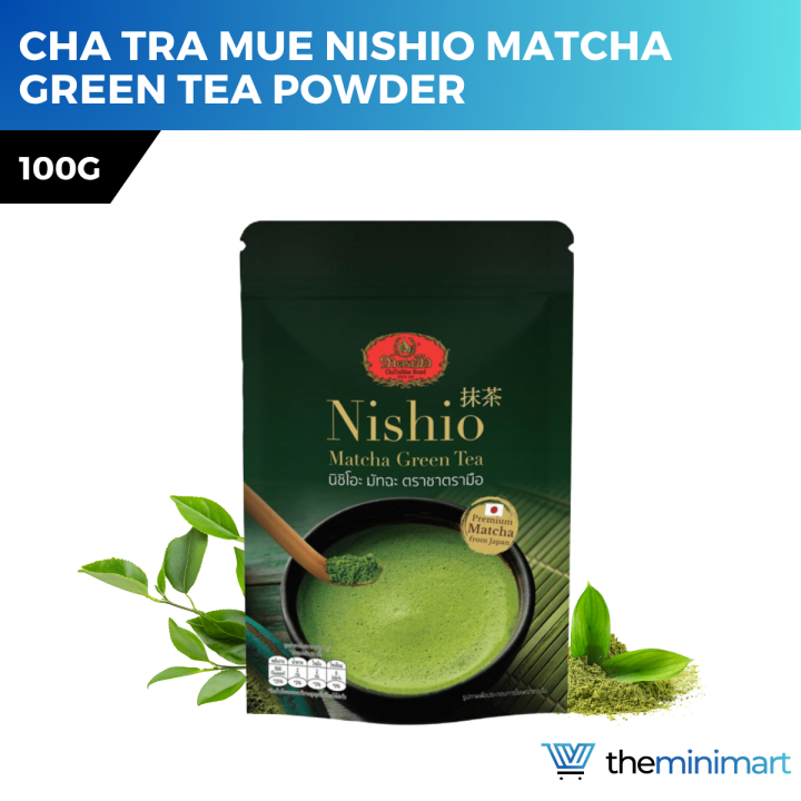 Cha Tra Mue Nishio Matcha Tea Powder 100g – Premium Japanese Green Tea ...