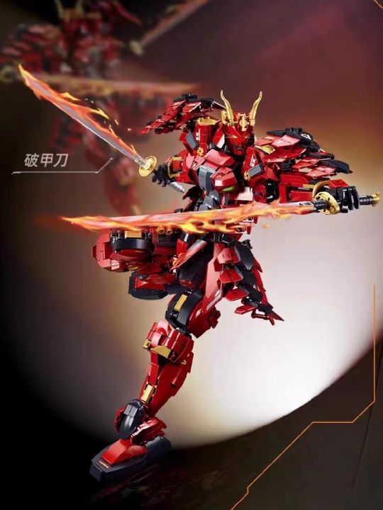 Xiaoluban building block mecha division Jiafei samurai Wukong robot ...