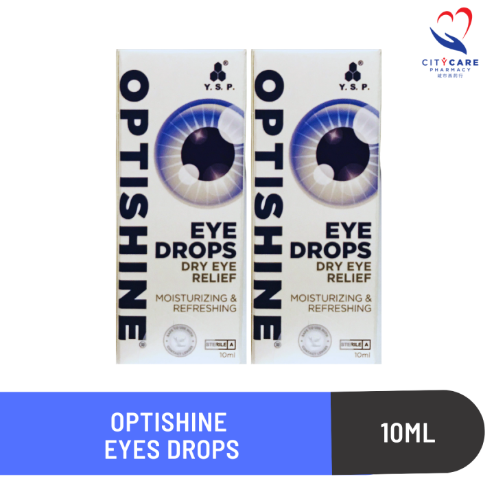 OPTISHINE Eye Drop (Dry Eye Relief) Moisturizing & Refreshing 10ml | Lazada