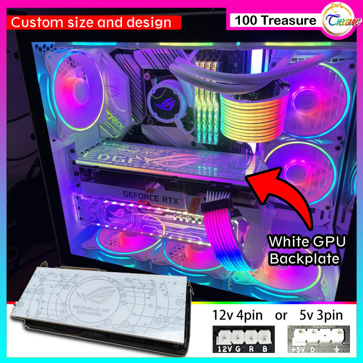 [Pre-Order] Custom made Graphic Card Backplate GPU Cover GPU Backplate ...