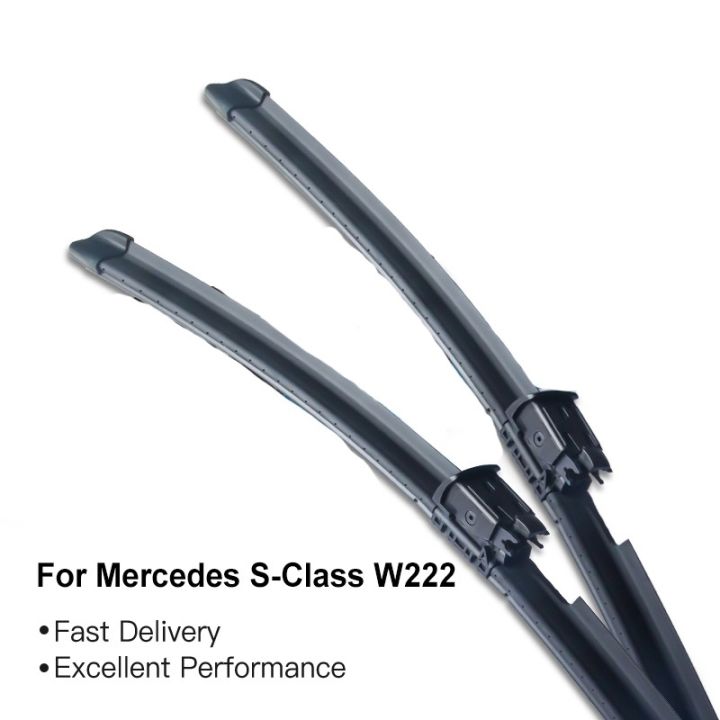 Car wipers RHD เครื่องปัดน้ำฝนสำหรับ Mercedes Benz S Class W222 X222 ...