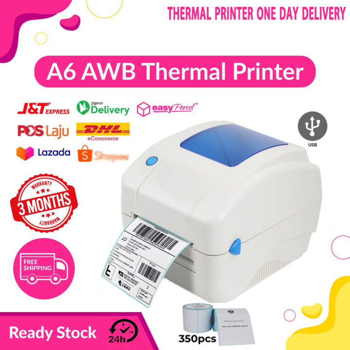 Thermal PrinterXP-426B A6 shipping label AWB Printer Air Waybill ...