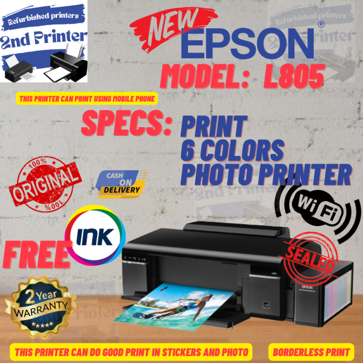 EPSON L805 MODEL Brand-new | Lazada PH