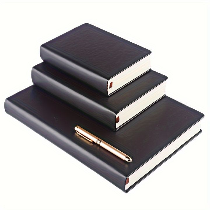 Super Thick Notebook Blank 660 Pages Sketchbook A4 A5 A6 Notepad PU ...