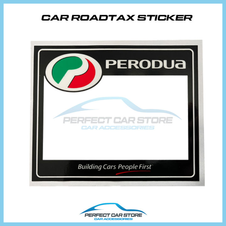 Universal Car Road Tax Roadtax Sticker Perodua Proton Honda Toyota | Lazada