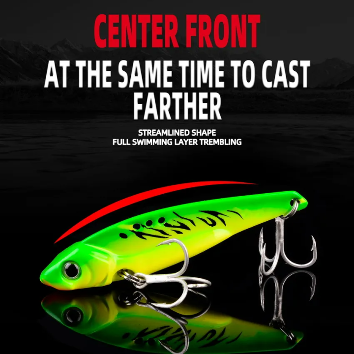 1ชุด Sumpan แกว่ง7G/10G อากาศ Dalam Tenggelam Logam Keras Umpan VIB ...