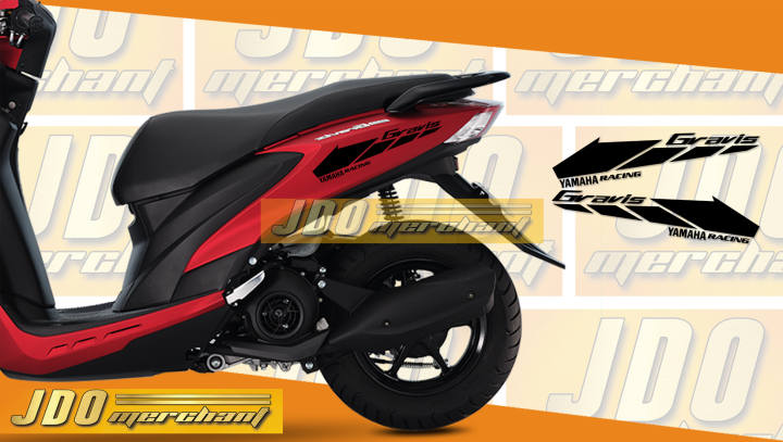 Yamaha Mio Gravis Side Stickers 2pcs | Lazada PH