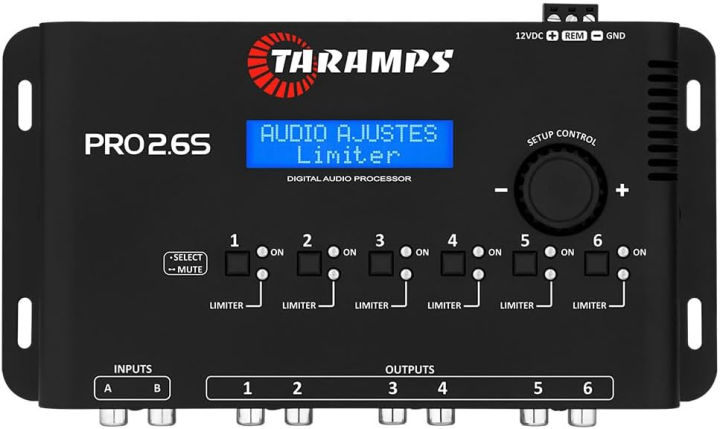 ‎Taramp's Taramp's Pro 2.6S Digital Signal Processor Equalizer 3-band ...
