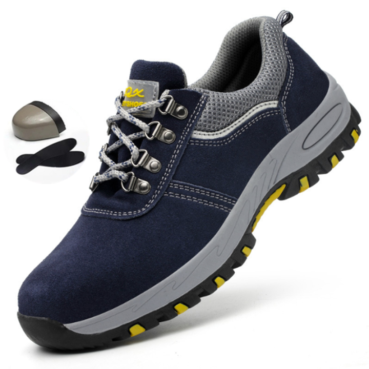 ยี่ห้อ WHITBY COD Safety Shoes (3 วันมาถึง) รองเท้าทำงานเหล็กรองเท้า ...