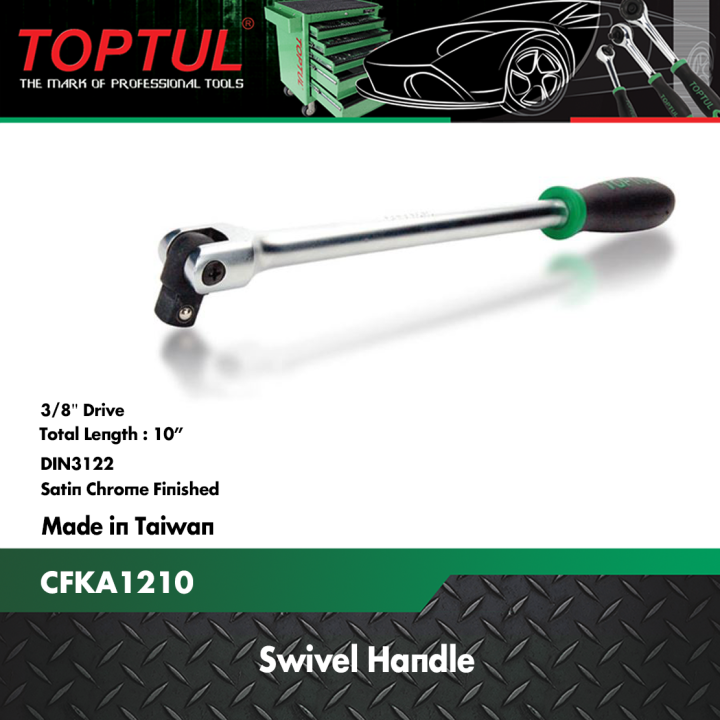 Toptul Swivel Handle 3/8" Drive x 10" | Lazada PH