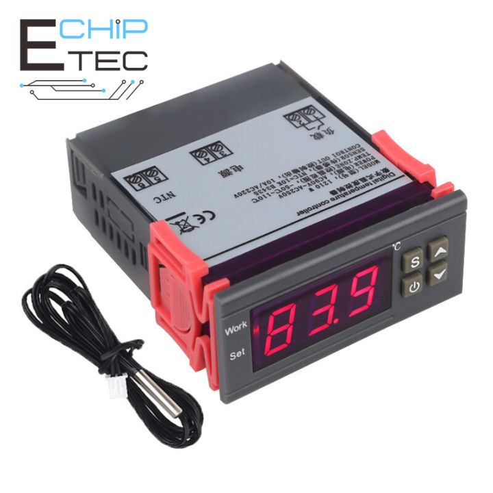 1PCS MH-1210W AC 90V~250V 10A Digital Temperature Controller Regulator ...