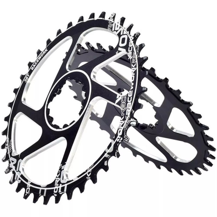 Racework GXP MTB Mountain Bike 32T/34T/36T/38T Bike Chain Rings For ...