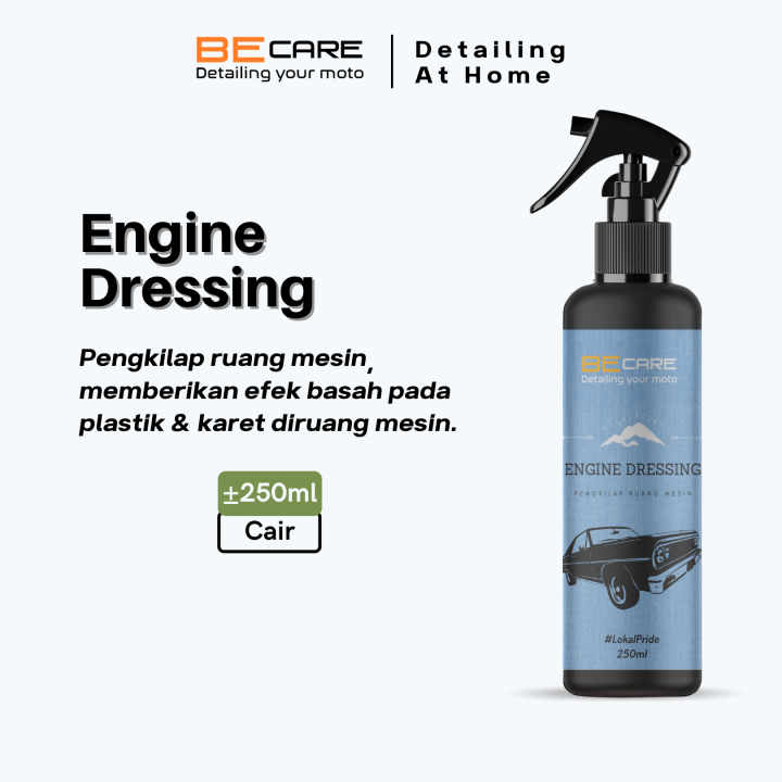 ENGINE DRESSING - Pengkilap plastik karet di ruang mesin motor mobil ...