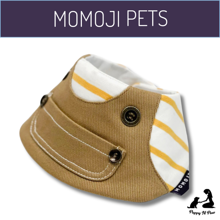 Momoji Johnny Bib - Yellow ชุดสุนัข ชุดแมว ชุดสัตว์เลี้ยง ผ้าพันคอสุนัข ...