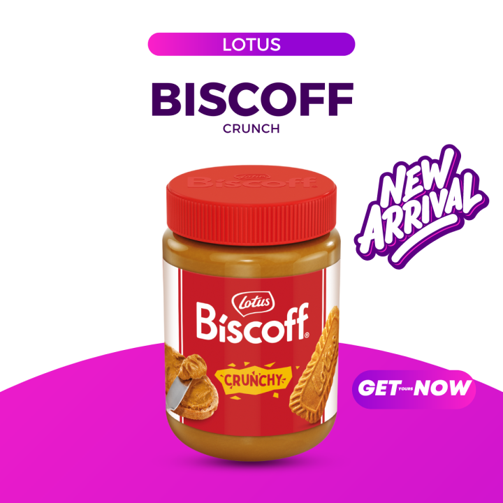 LOTUS BISCOFF CRUNCHY | 400GRAMS | PER PIECE | Lazada PH