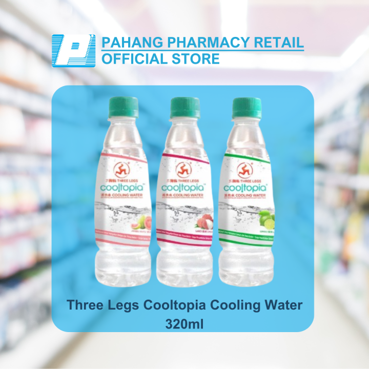 Three Legs Cooltopia Cooling Water 320ml | Lazada