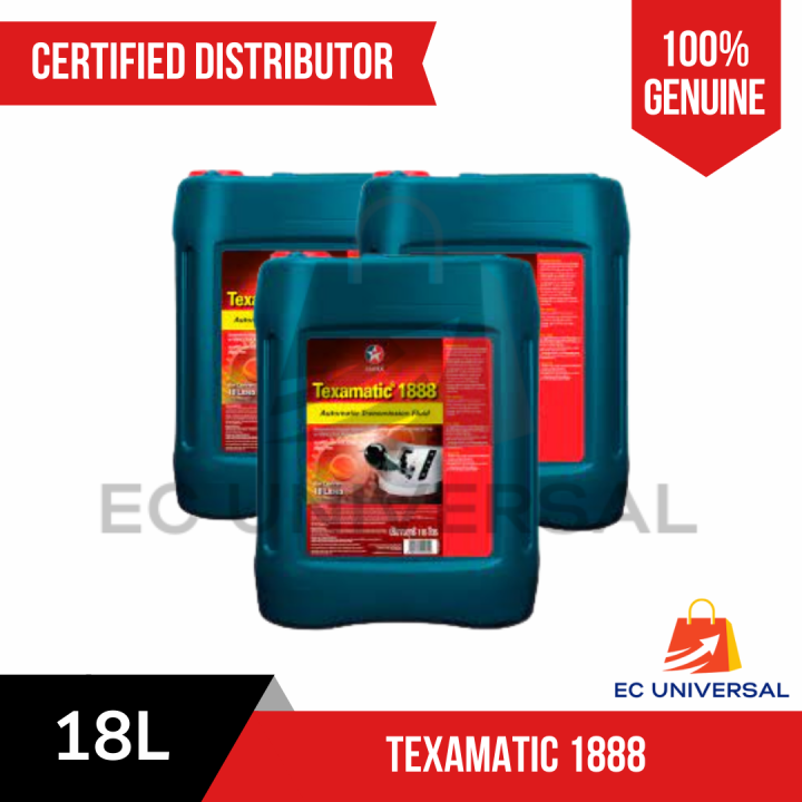 Caltex ATF Transmission Fluid Texamatic 1888 (18L) Liters Pail | EC ...
