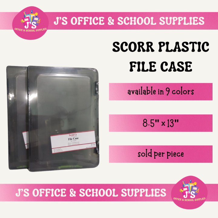 Scorr Plastic File Case | Lazada PH