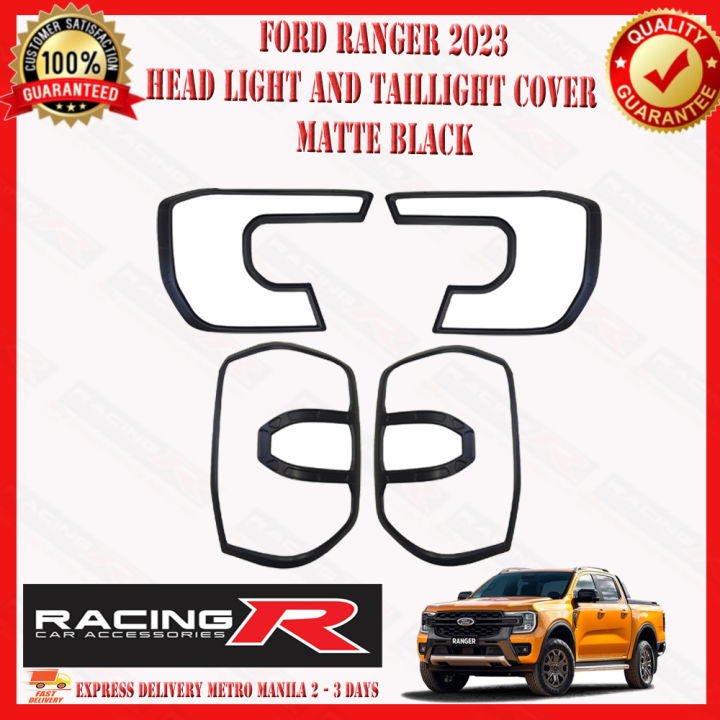Ford Ranger 2023 - 2024 RAPTOR/WILDTRAK Headlight & Taillight Cover ...