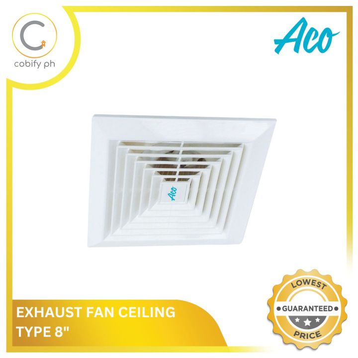 ACO Exhaust Fan Ceiling Type 8" | Lazada PH