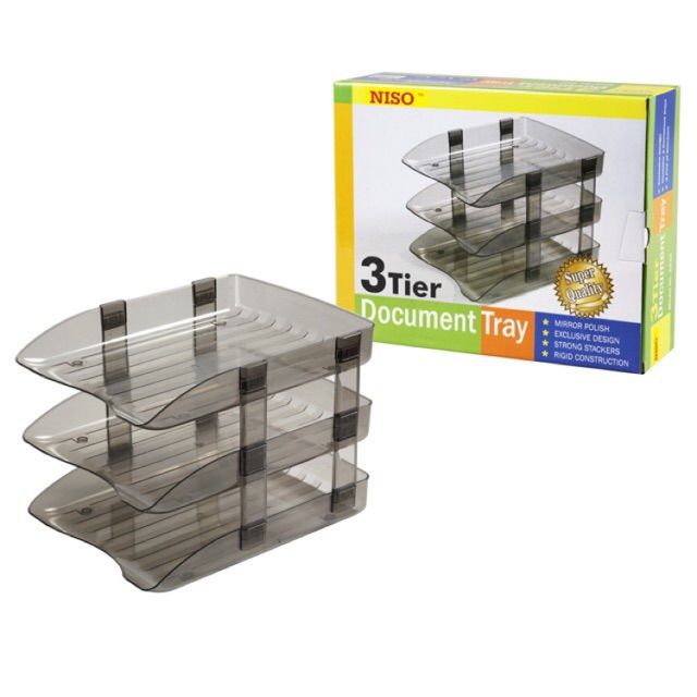 Niso A4 Document trays 2Tier/3 tier/In out trays-2layers/3 layers/A4 ...