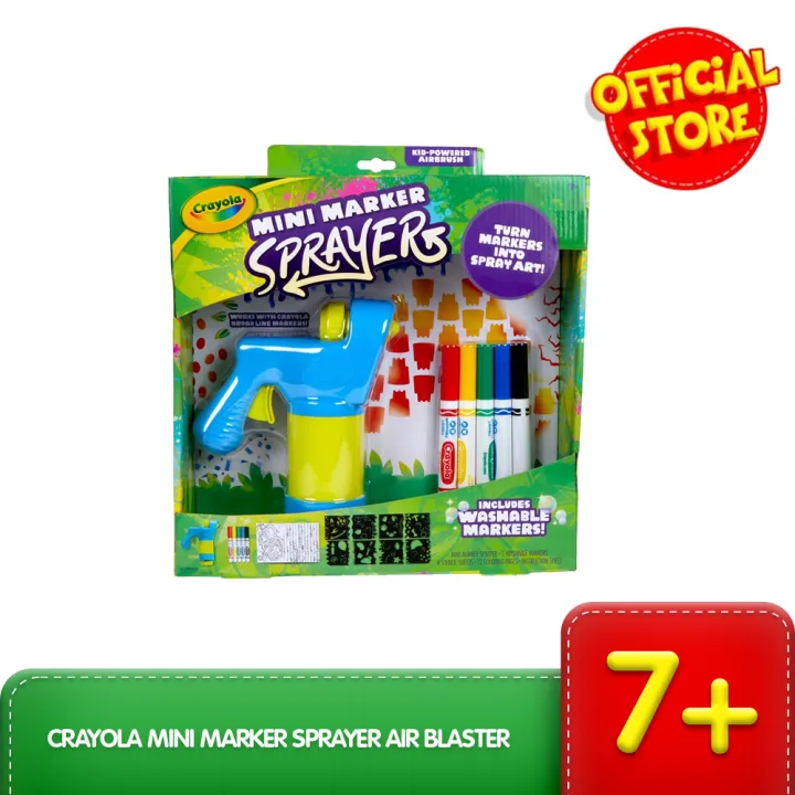 Crayola Mini Marker Sprayer Air Blaster | Lazada Indonesia