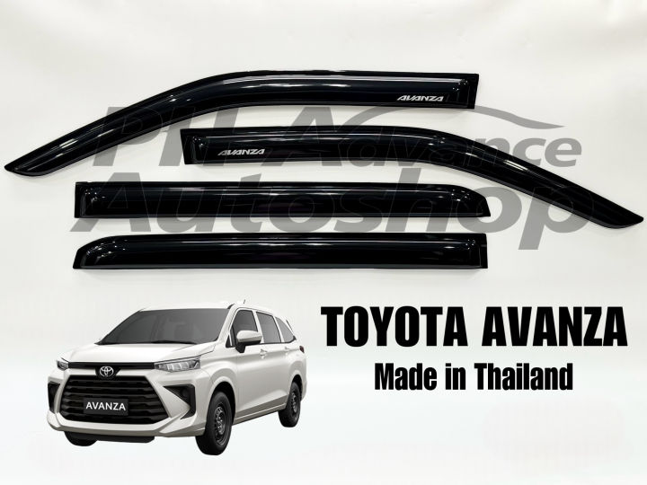 Window Door Visor Toyota Avanza 2022-2024 Rain Visor Sunvisor Car ...