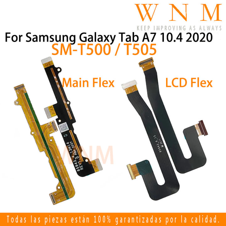 Mainboard Screen Flex Cable For Samsung Galaxy Tab A7 10.4 2020 SM-T500 SM-T505 / T500 T505 USB ...