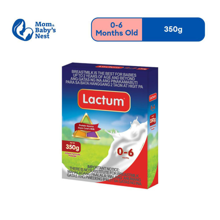 Lactum for 0-6 Months Old 350g Infant Formula Powder | Lazada PH
