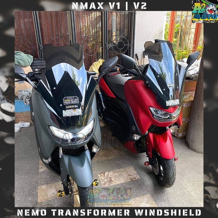 NEMO Transformer NMAX V2 & V1 WINDSHIELD VISOR | Lazada PH