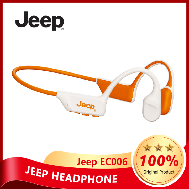 Jeep EC006 Earphone Open Ear Wireless IPX6 Waterproof AIR Conduction Headphones Bluetooth V5.3 ...