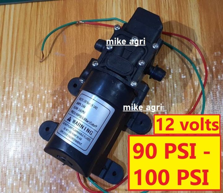 Kawasakiy Sprayer Pump 12v pump 3liters/minute pwede din DIY carwash ...