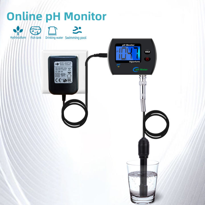 PH-990 Meter Portable PH Meter Test Pen Salinity Meter Temperature ...