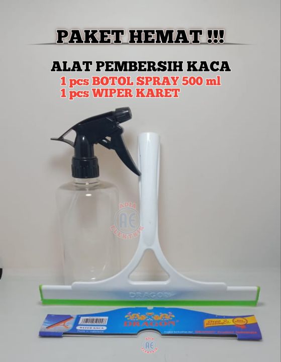Botol Spray Kosong / Botol Semprot Bening 500ml / Botol Kispray 500ml ...