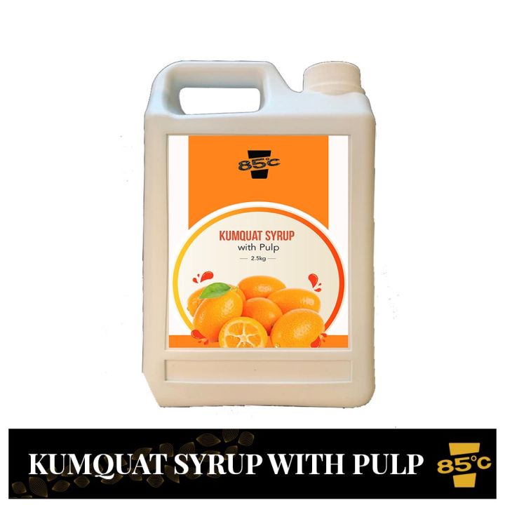 85C Kumquat/ Orange Concentrate/ Syrup with Pulp [2.5kg] | Lazada PH