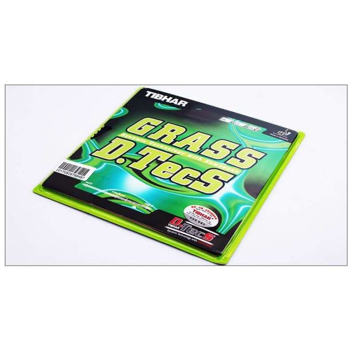 Wellsunny TIBHAR GRASS D.TecS Long Pimples Pips-Out Table Tennis Rubber Ping Pong Rubber (READY ...
