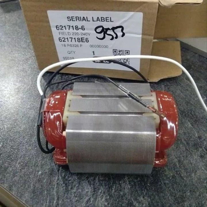 Original Stator / Field Coil Assembly for Makita 9553B / 9553NB (Black ...