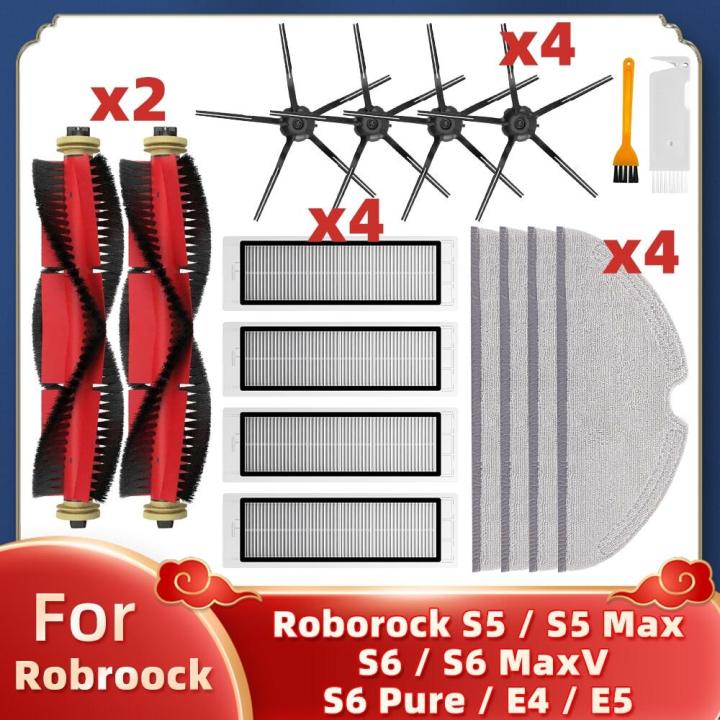 จาก roborock S5 MAX S6 MaxV S6หุ่นยนต์บริสุทธิ์พื้นที่ฟรีชิ้นส่วนหลัก ...