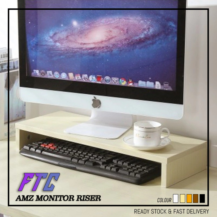 FTC Monitor Riser Computer Monitor Stand Table Top Eye Level Elevated ...