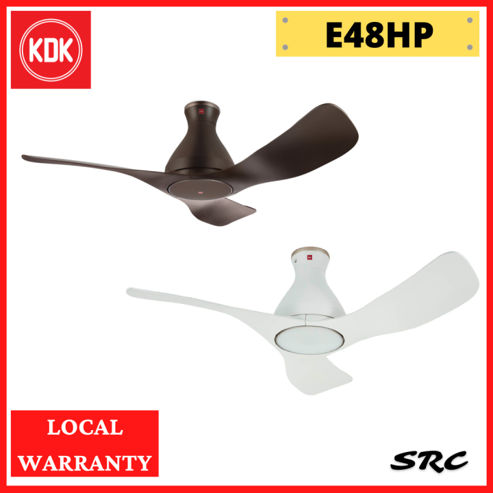 KDK E48HP Airy DC Motor Ceiling Fan 48" with Wi-Fi (Without Light) (2 ...