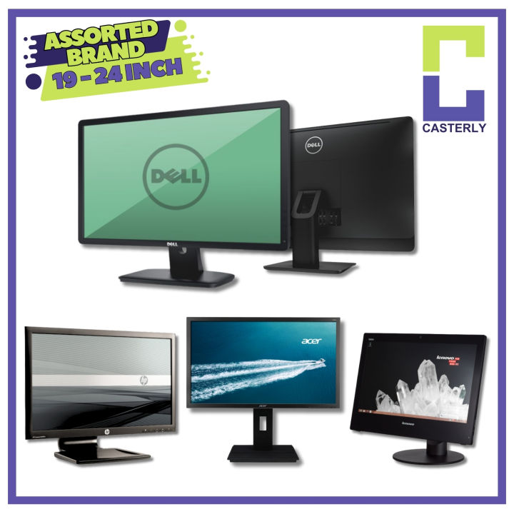 Dell HP Lenovo | 22” Inch | Widescreen | LCD LED Computer Monitor for ...