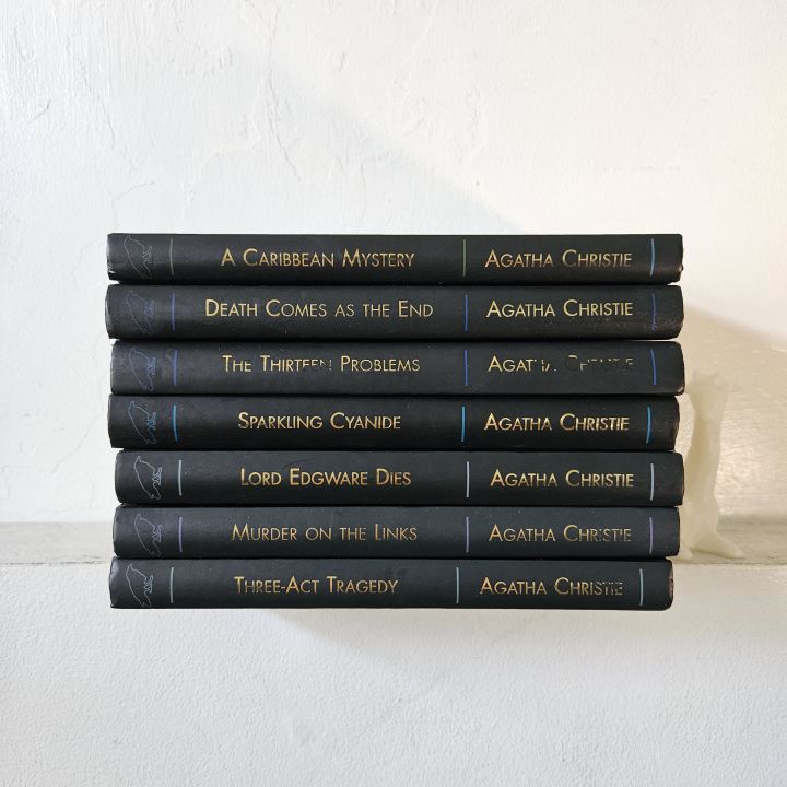 Agatha Christie Hardbound Book Collection - Sold per book - Secon d ...