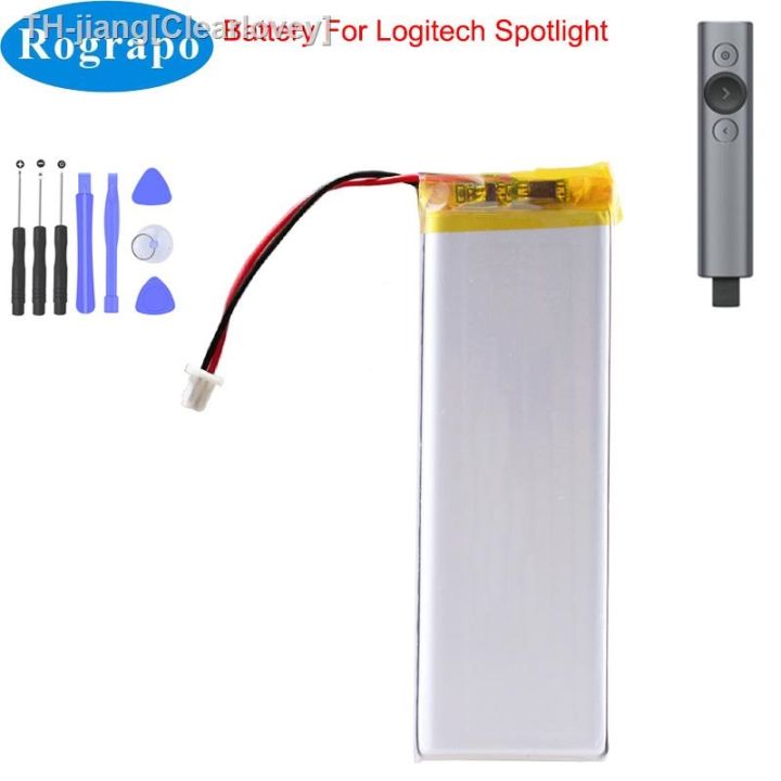 New 0.3WH Li- Polymer PPT Presenter Battery For Logitech Spotlight ...