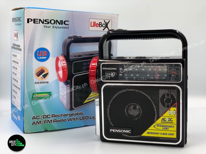 Astron LifeBox AM/FM Radio with Led Light | Lazada PH