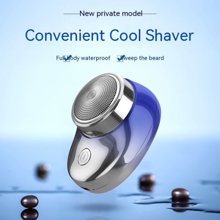 Electric Mini Shaver razor for men Rechargeable Waterproof Electric ...