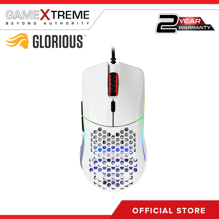 Glorious Model O RGB Wired Gaming Mouse (Glossy White) | Lazada PH